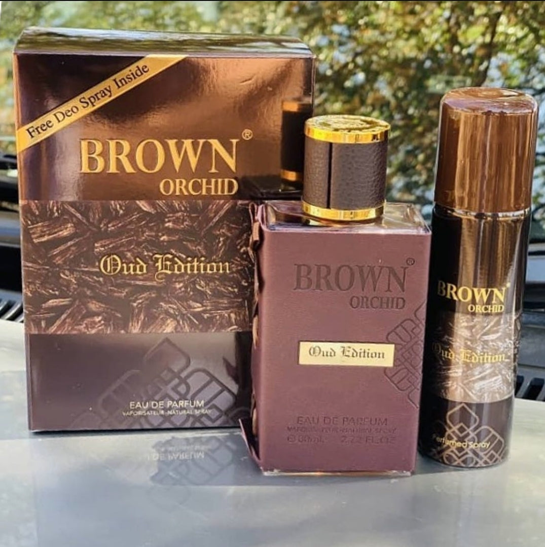 Brown Orchid Oud Edition 80 ml with free deo spray Eau de parfum – SAFA ...